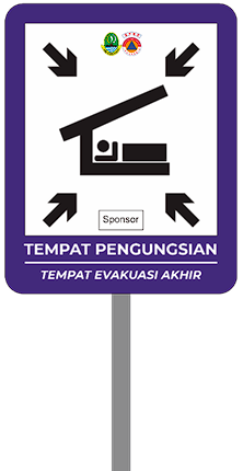PROYEK - RAMBU EVAKUASI PETUNJUK TEMPAT PENGUNGSIAN TEA 2 | CSR JABAR